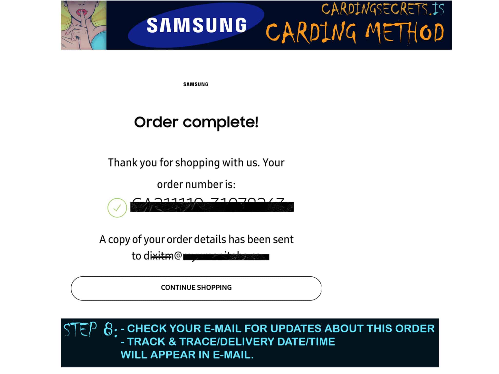 Genius Samsung Carding method: Updated (Video for 2025) - CardingSecrets