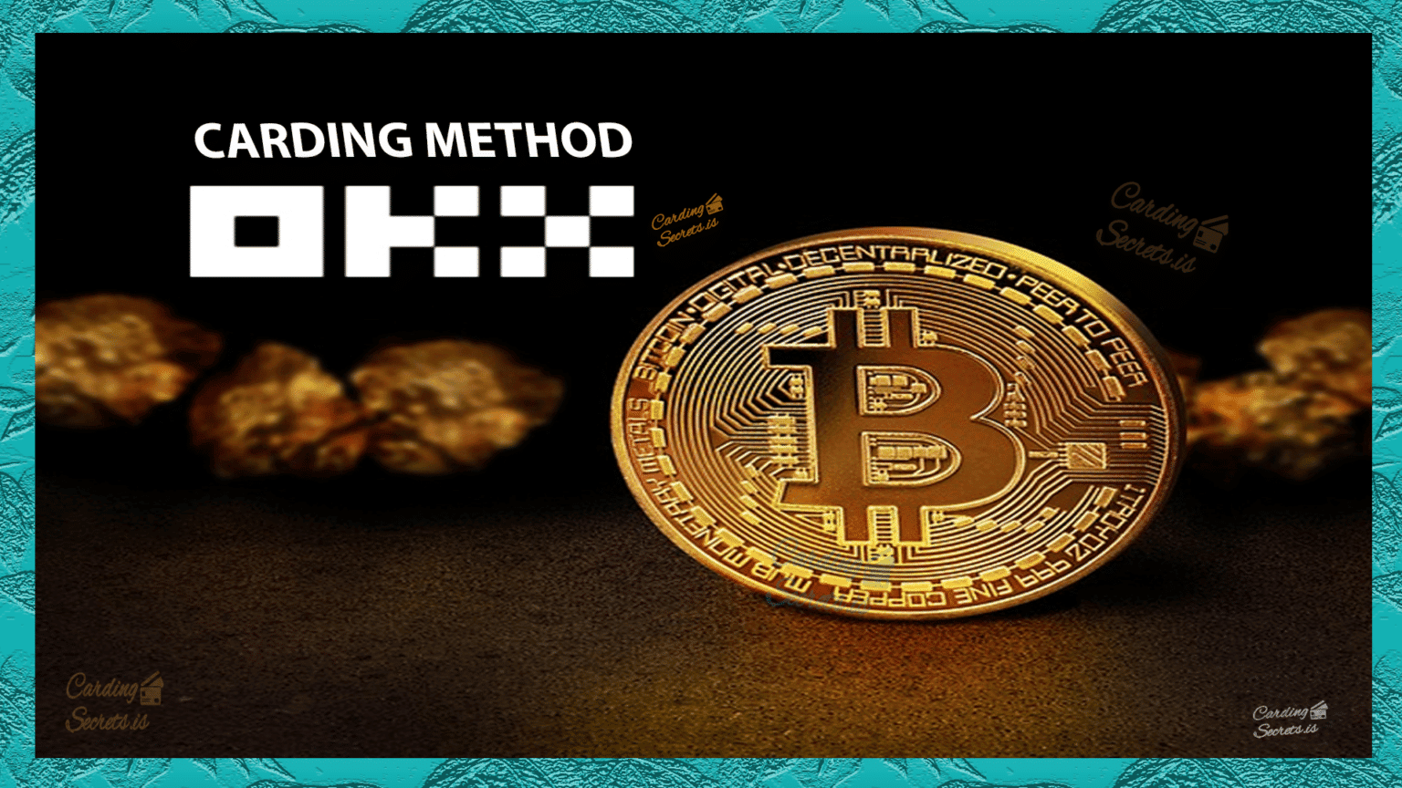 OKX Crypto Carding Method Video: $2K BTC in 1 Minute - CardingSecrets