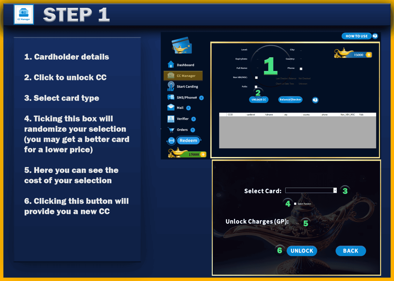 Ultimate Carding Genie CC Manager Guide (2025) - CardingSecrets