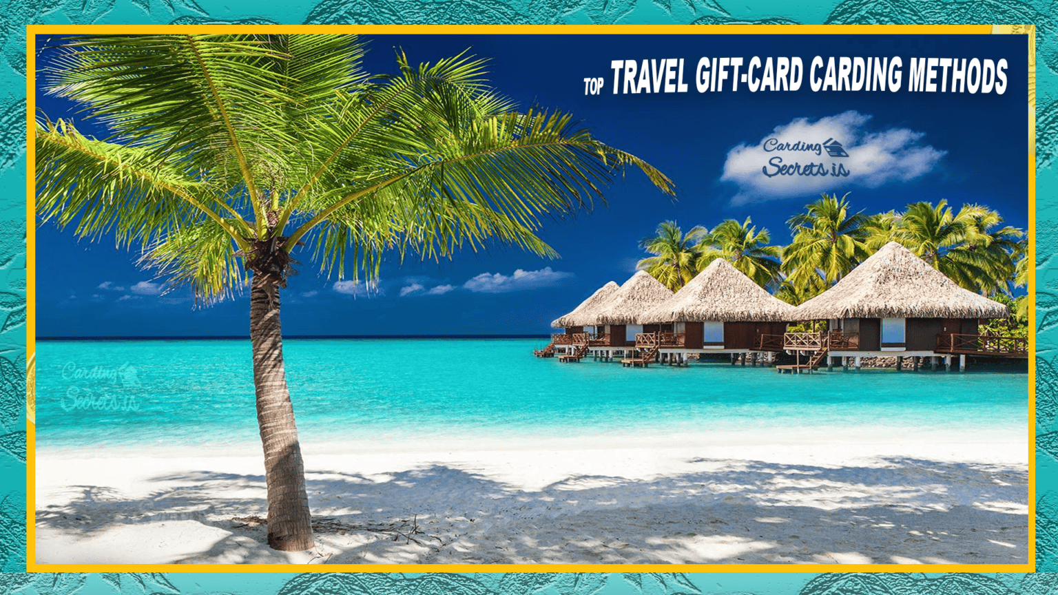 Cardable Sites List 2025 | Top 3 Travel Gift-Card Methods - CardingSecrets